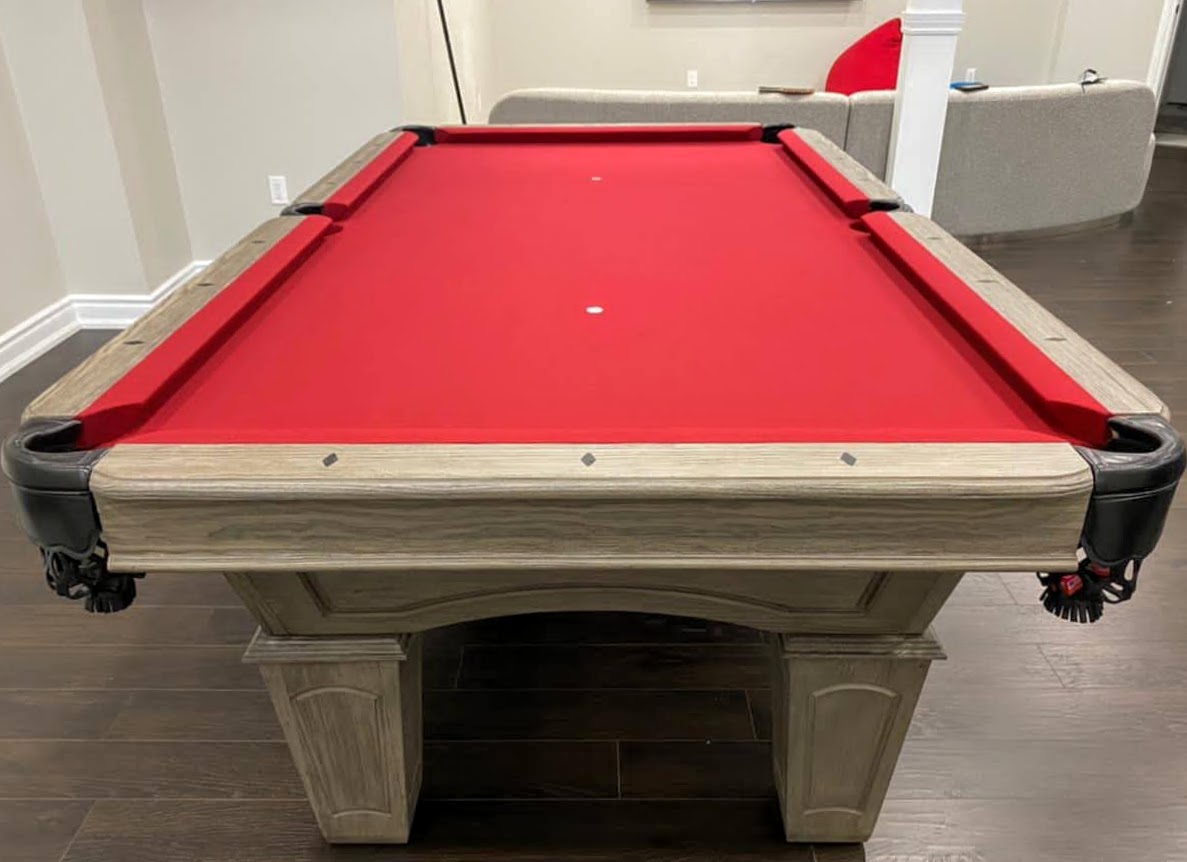 9' MAJESTIC PIONEER BARNWOOD POOL TABLE – Gamingtables.ca