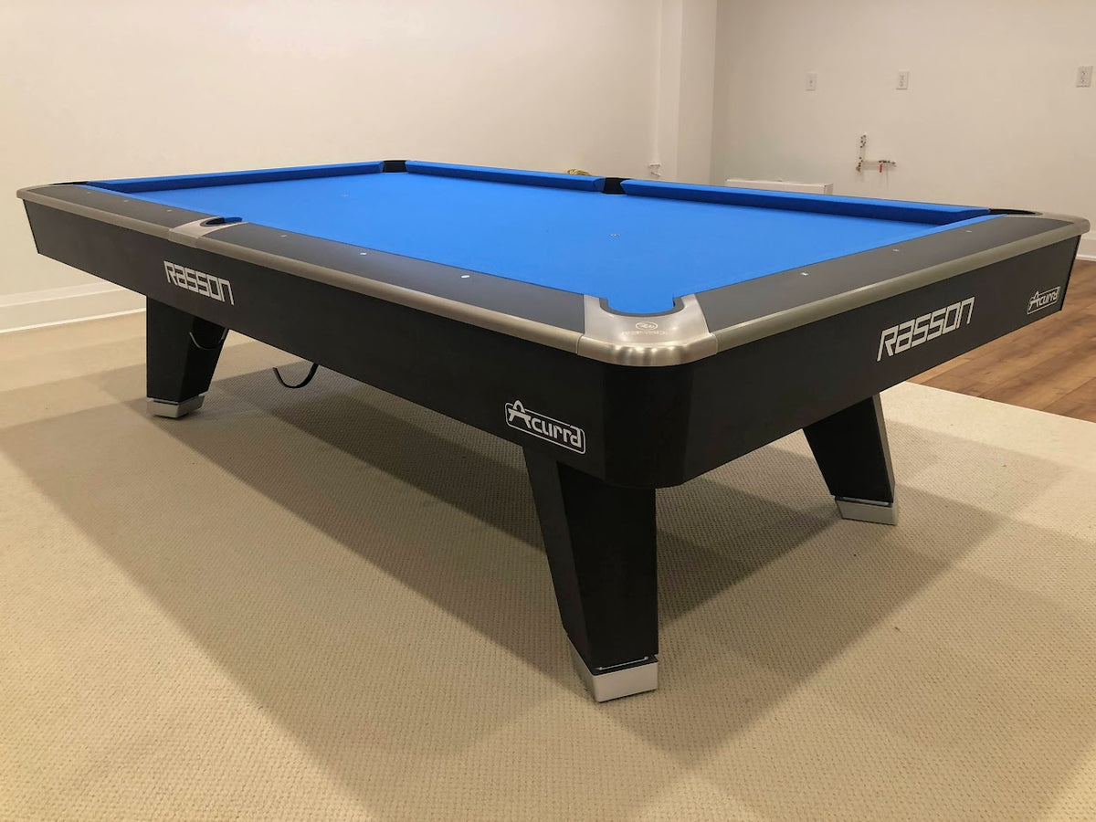 8' RASSON ACURRA PROFESSIONAL COMPETITION POOL TABLE – Gamingtables.ca