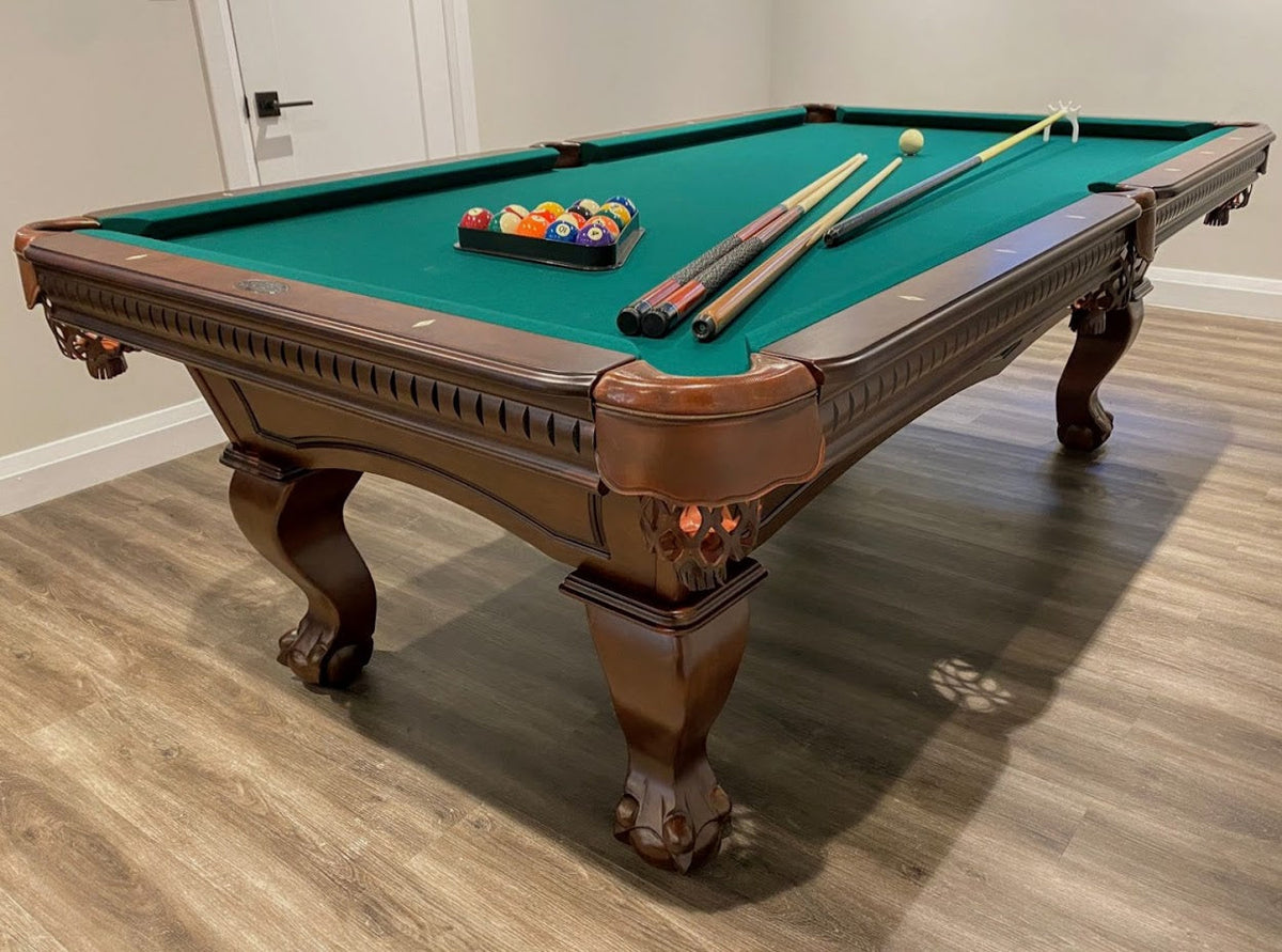 9' MAJESTIC PINACLE WALNUT POOL TABLE – Gamingtables.ca