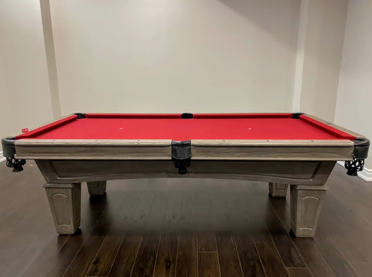 7' MAJESTIC PIONEER BARNWOOD POOL TABLE – Gamingtables.ca